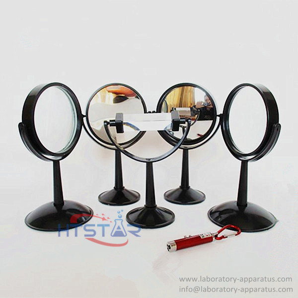 Large Optical Set Prism Convex Lens Concave Lens Mirrors School ...