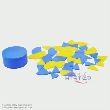 Fraction Demonstration Block Elementary School Math Tools Teaching Aids ...