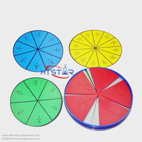 Magnetic Fraction Block Piece Elementary School Math Tools Teaching Aid ...