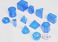 Transparent Geometric Models Set 12 Pieces Elementary School Math Tools ...