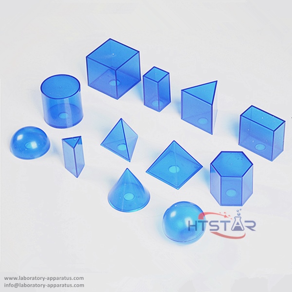 Transparent Geometric Models Set 12 Pieces Elementary School Math Tools ...