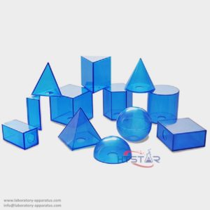 Transparent Geometric Models Set 12 Pieces Elementary School Math Tools ...