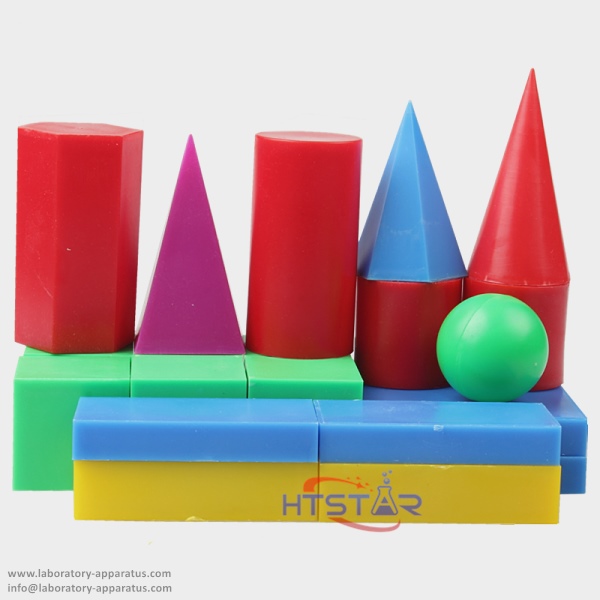 Geometric Models Set Big Size 20 Pieces Students Math Learning ...