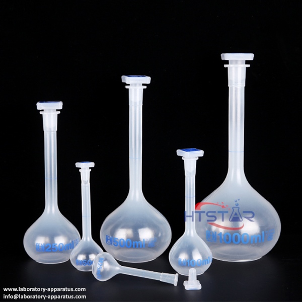 Plastic Volumetric Flask 25ml to 1000ml Lab Essential Laboratory ...