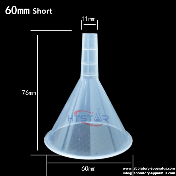 Plastic Funnel 50mm – 150mm Laboratory Filter Tool Lab Essential ...