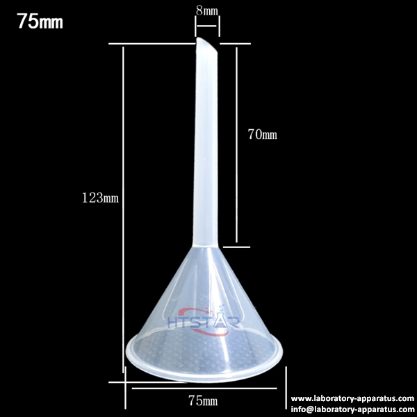 Plastic Funnel 50mm – 150mm Laboratory Filter Tool Lab Essential ...