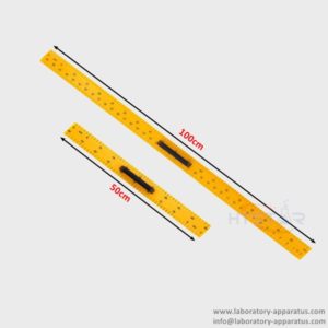Teaching Meter Ruler Half-meter Ruler Magnetic Drawing Ruler Measuring ...