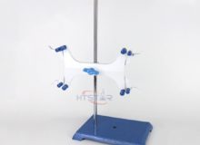 Titration Stand Cast Iron Base Blue 58cm with Metal Clips Quality Lab ...